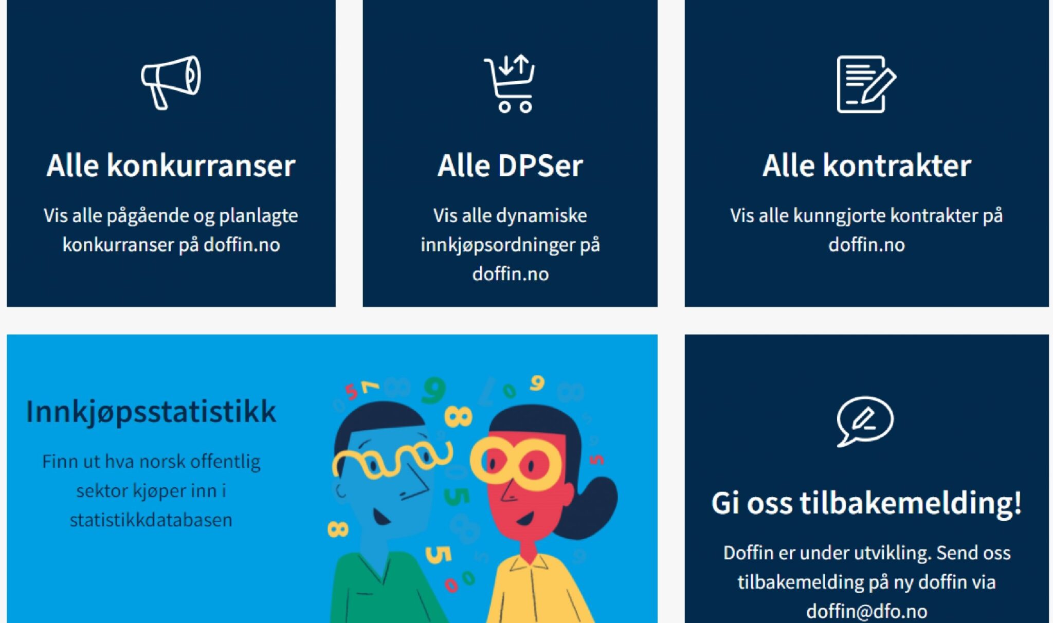 Intet å si på ambisjonene for nye Doffin; nå kan du si din mening ...