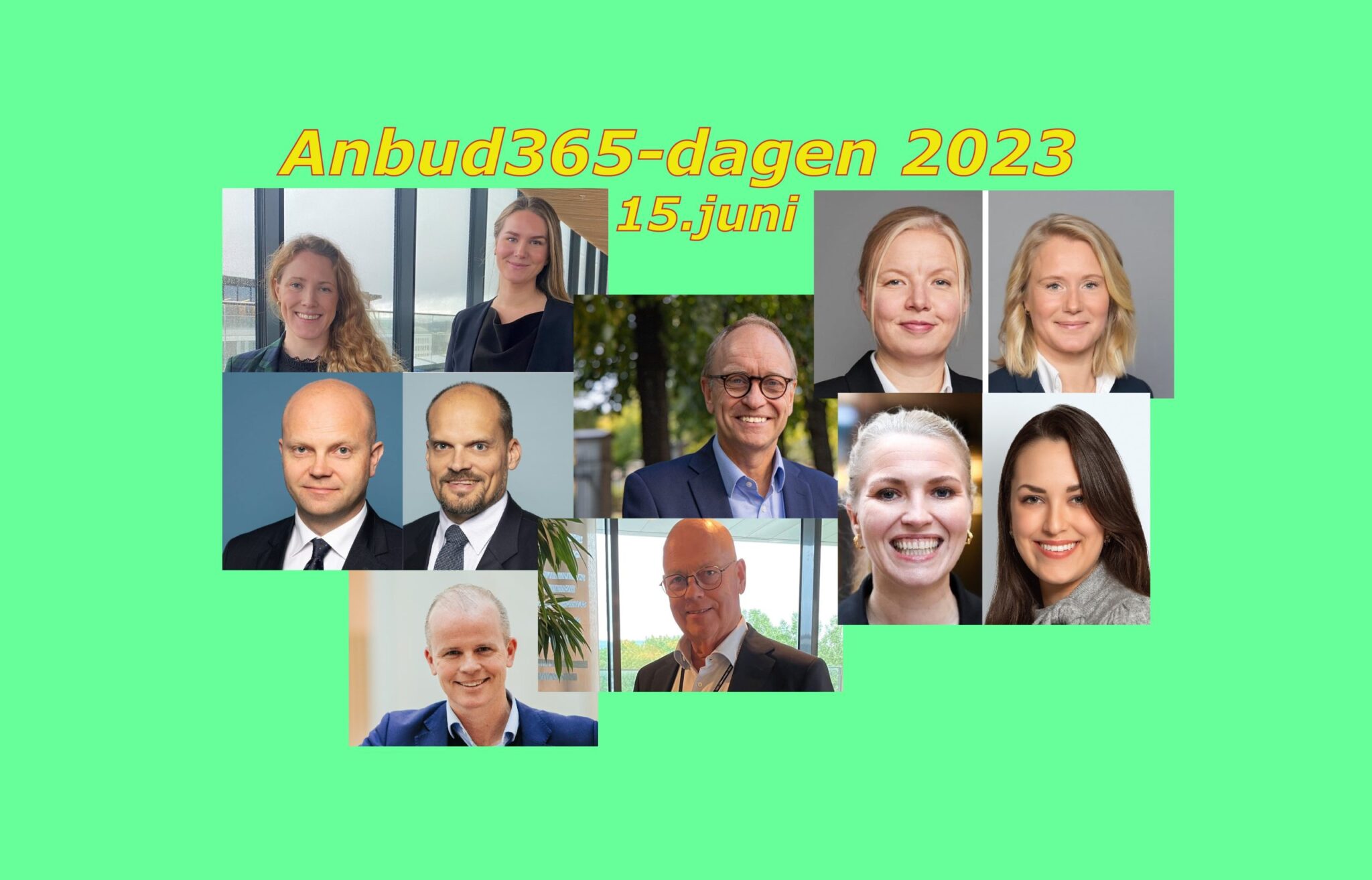 I dag er det Anbud365-dagen 2023- hundrevis venter på jubileumsutgaven ...